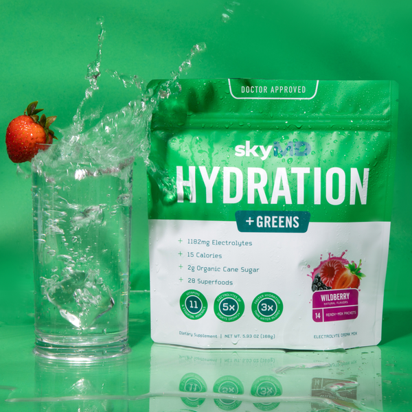 Doctor Approved Hydration | Electrolyte Drink Mix | SkyMD